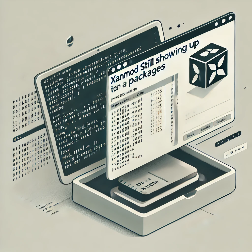 Xanmod Still Showing Up in Packages List