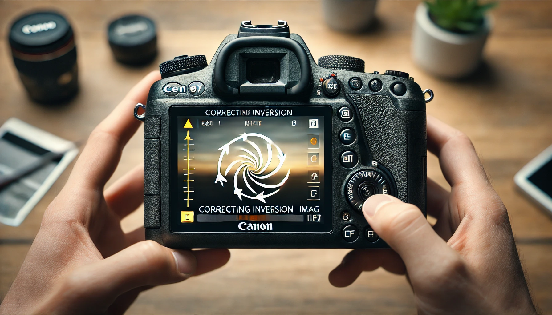 How to Make Your Canon Rebel T7 Not Be Inverted